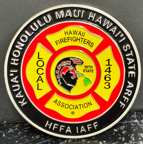 Challenge Coin | Hawaii Fire Fighters Association